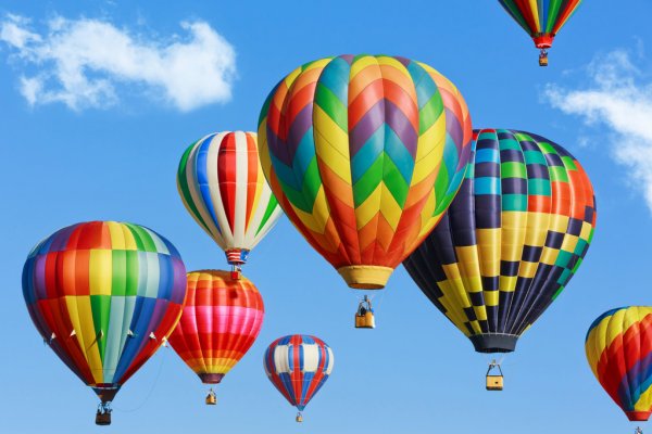 Hot air balloon day store
