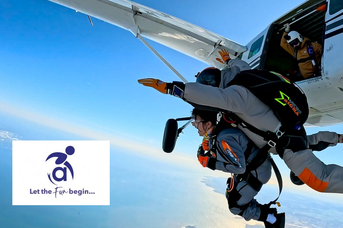 Go on Disabled & Blind 13,500 ft Tandem Skydive for 2 County Durham