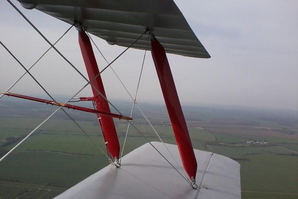 Take an Aerial Trip back in time onboard this Vintage Biplane Flight