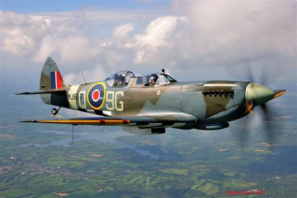 Go On Beachy Head Spitfire Flying Experience in Kent with Flydays