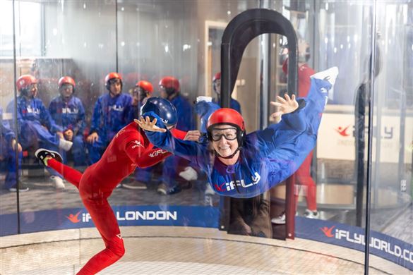Fantastic iFLY O2 Indoor Skydiving Experience for One with Flydays